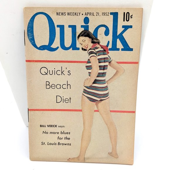 Vintage | Other | Quick Magazine April 2st 1952 | Poshmark